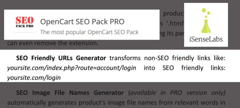 Opencart SEO Extension Guide 2025 - Appropriate for All Versions